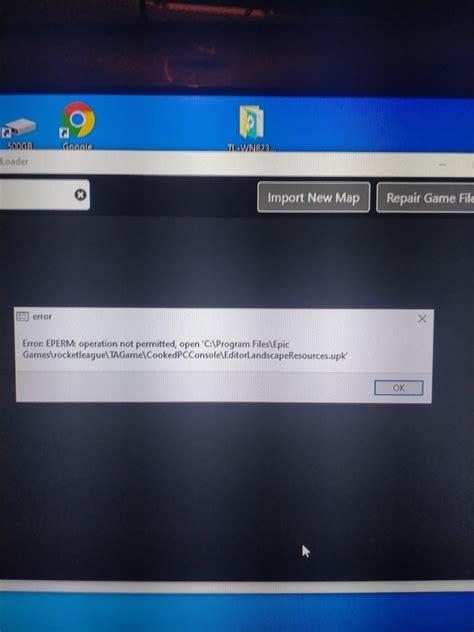 lseth map loader rocketleague folder error r rocketleague