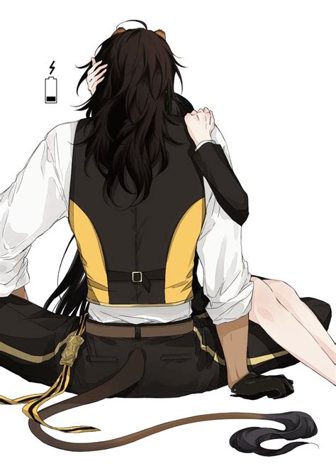 Leona Kingscholar And Yuu Twisted Wonderland Drawn By A Twst Kts