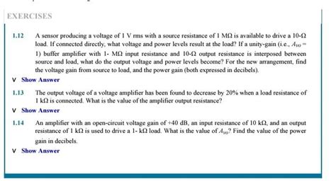 solved a 10 mv signal source having an internal resistance