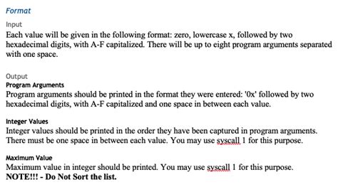 Solved Functionality The Program Will Accept Up To 8 Program