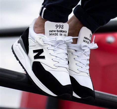 New Balance 998 Black White #newbalance998 #nb998 #sneakersaddict #new ...