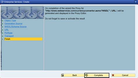ABAP Web Service Call Using A SAP Enterprise Service To Consume It