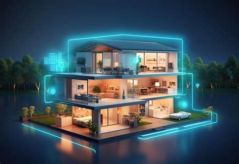 Premium Ai Image Smart Home Using Modern Technology Wireless System
