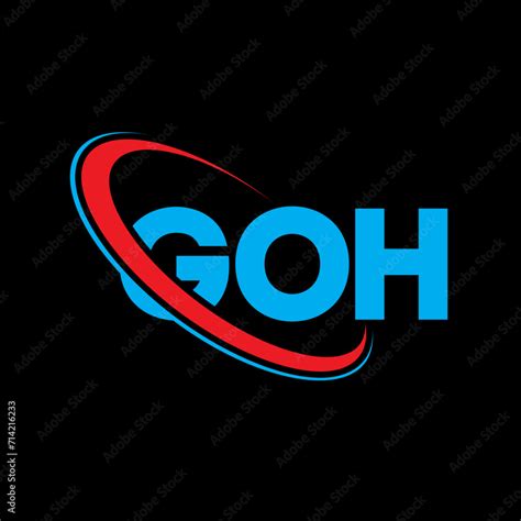 Goh Logo Goh Letter Goh Letter Logo Design Initials Goh Logo Linked With Circle And Uppercase