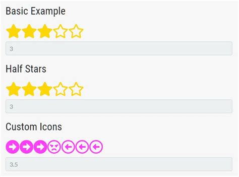 Full Featured Star Rating Plugin For JQuery Vanilla JavaScript Raty Free JQuery Plugins