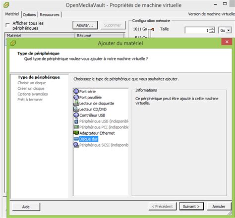 vmware esxi 5 5 utiliser un disque dur réel dans une vm avec le raw
