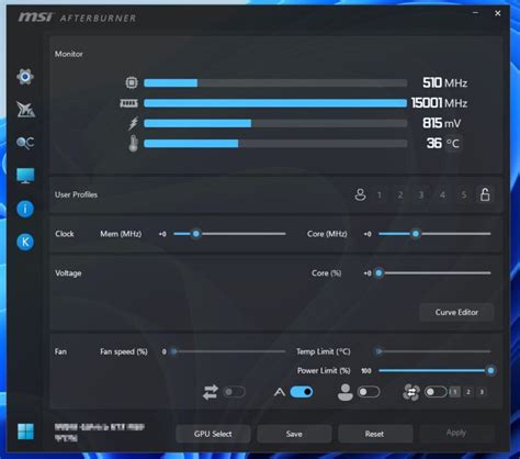 Msi Afterburner Beta Adds Support For Rtx 50 Series Gpus Ryzen 9000 Kitguru