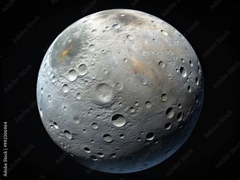 A Dazzling Crystal Clear Photo Of Haumeas Surface Highlighting Its Mysterious Valleys And