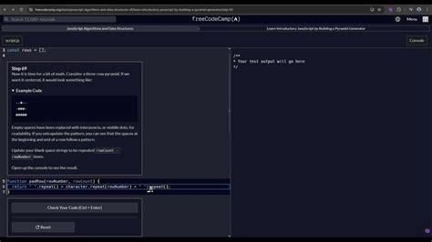 Building A Pyramid Generator Javascript 69 Youtube