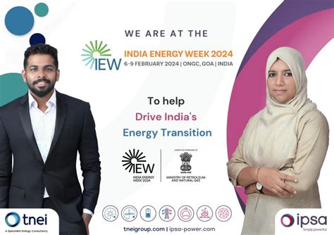 Our Colleagues Vishnu K And Najda V M Are Attending India Energy Week