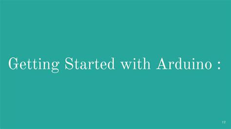introduction to arduino ppt