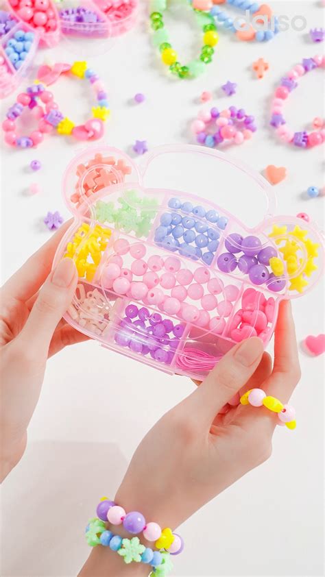 다이소 비즈 팔찌and반지 액세서리 만들기 💎 영롱한 비즈들을 줄줄이 꿰어서 세상에 하나뿐인 비즈 액세서리를 만들어보세요~ 💍💖 세상에 하나뿐인 비즈 액세서리 만들기💍💖