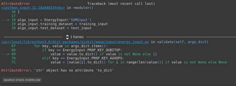 How To Call Energyinput Function In Qiskit Python Stack Overflow