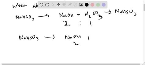 Solved What Are Acidic Salts Write Balanced Equations To Show How The