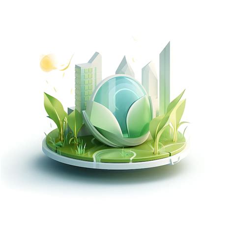 Premium Photo 3d Icon That Represents Sustainability And Ecofriendly Practices