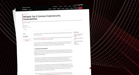 Simon Young On Linkedin Mitigate Top 5 Common Cybersecurity