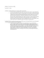 MODULE 1 UNIT 1 ACTIVITY 1 AND 2 Docx BSSW 1 SOC WK 111 0655 AUGUST 27 2021 Activity 1