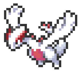 Shiny Lugia Custom Menu Sprite By Rayquazaflygon On Deviantart