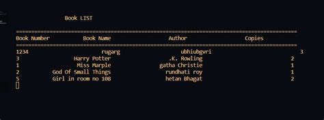bookshop management system with c my project ideas