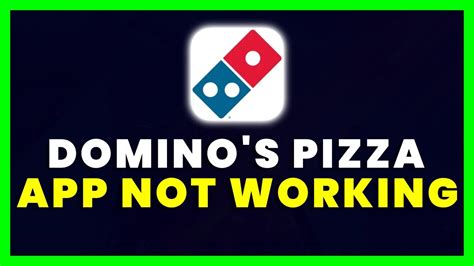 Dominos App Not Working How To Fix Dominos Pizza App Not Working Youtube