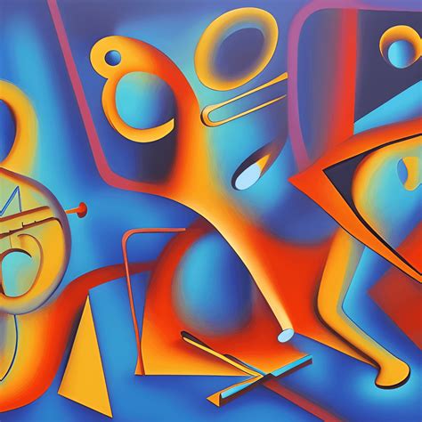 3d Jazz Instruments · Creative Fabrica