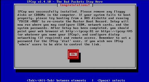 the perfect linux firewall part i ipcop