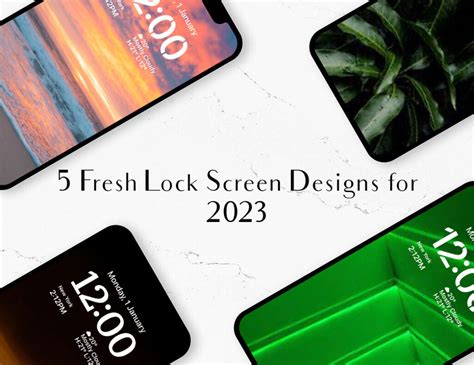 IOS NEW Lock Screen Widget Customization Features Screen Kit