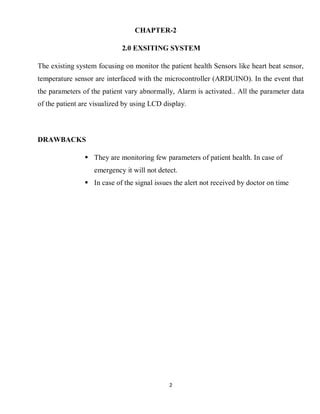 IOT BASED HEALTH MONITORING SYSTEM Pdf