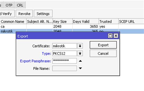 how to configure the openvpn server on the mikrotik router d4d blog