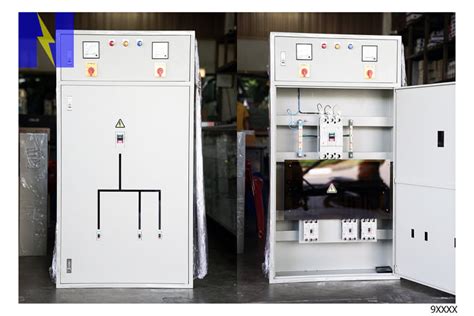 ตู้ Mdb 3p 400a 3p 125a 3 ตัว No 9xxxx ตู้คอนโทรลมอเตอร์ 3p 3hp กันไฟตก No 90077