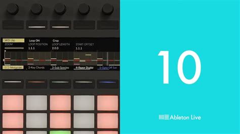 Ableton Live 10 New Midi Clip Editing On Push Youtube