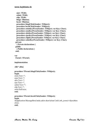 Delphi Part Pdf