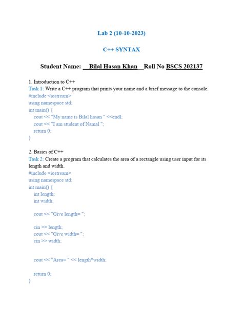 Os Lab2 Pdf Namespace Naming Conventions