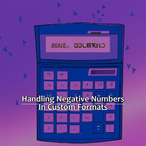Handling Negative Numbers In A Complex Custom Format In Excel Manycoders