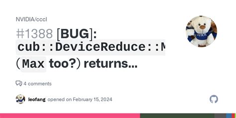[bug] `cub devicereduce min` `max` too returns wrong value for