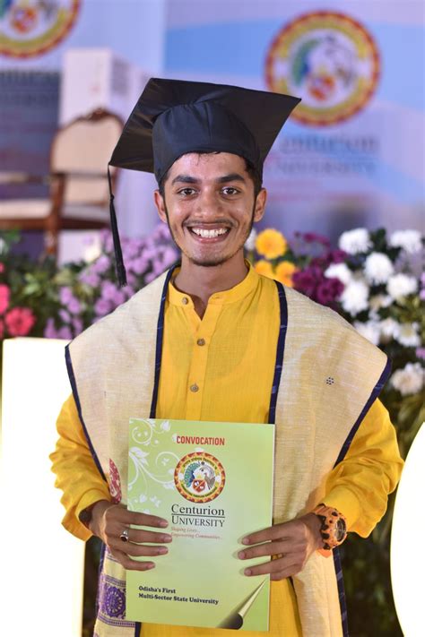 pabitra kumar sahoo on linkedin convocation gratitude mcajourney centurionuniversity