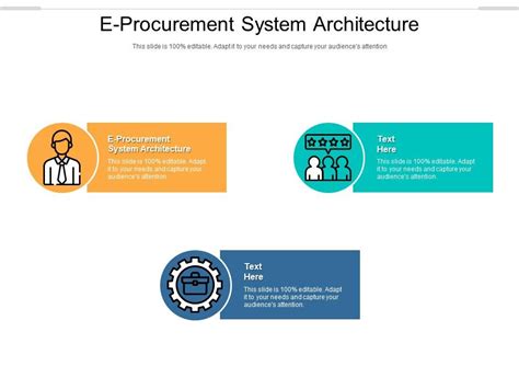 E Procurement System Architecture Ppt Powerpoint Presentation