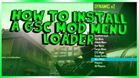 How To Add A Menu To The BLACK OPS GSC INJECTOR SPRX YouTube