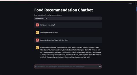 GitHub Mrunmayee AI Conversational Food Recommendation ChatBot This Food Recommendation