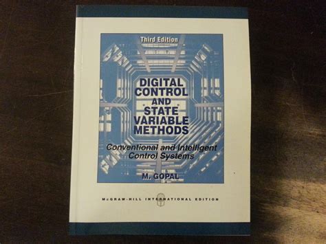 Digital Control And State Variable Methods Gopal M Books