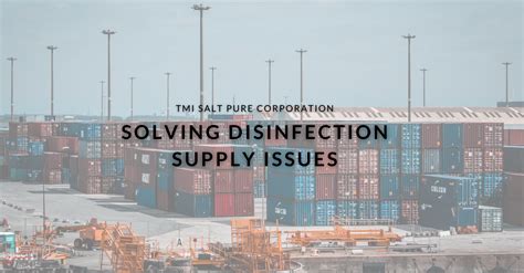 solving disinfection supply issues