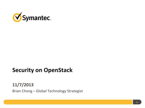 Openstack Security Presentation 2013 Ppt