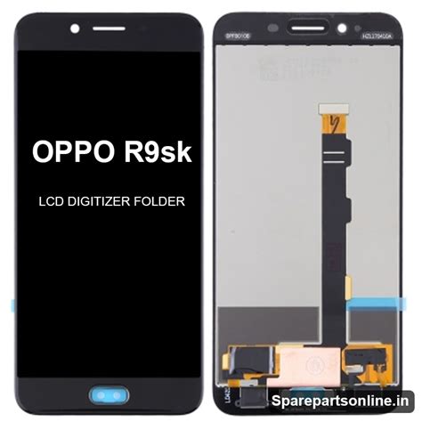 Oppo R Sk Black Lcd Display Screen Combo Folder Digitizer Glass Module Sparepartsonline In