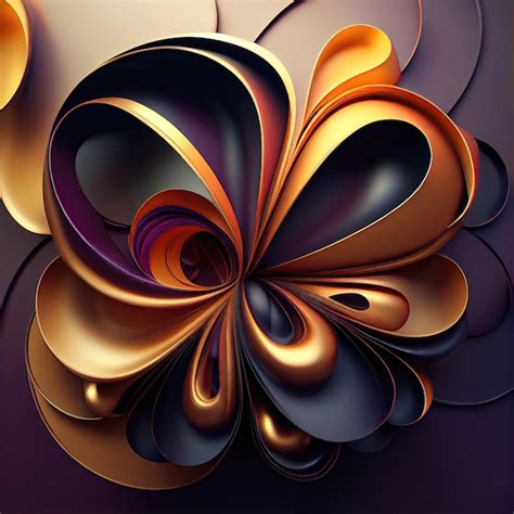 Premium Photo 3d Paper Art Illustration Set Abstract Color Full Color