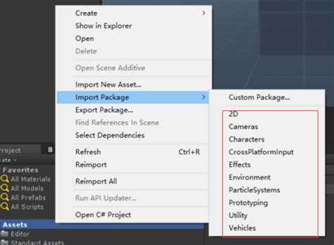 使用unity的standard assets进行原型制作 unity3dstandasset csdn博客