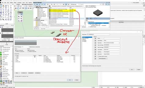Transfer Slab Styles To Landscape Area Components General Discussion Vectorworks Community