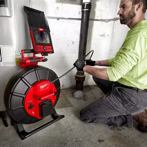 Milwaukee M18 18 Volt Lithium Ion Cordless 200 Ft Pipeline Inspection