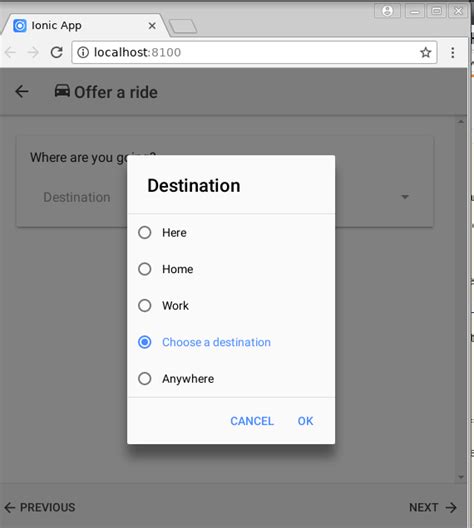 Mobile Why Isnt My Ionic Select Menu Working Stack Overflow