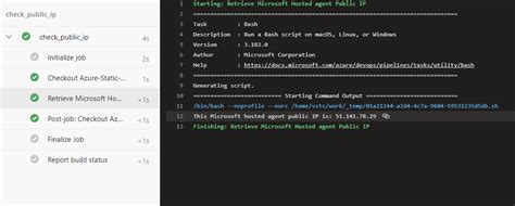 Get Public Ip Address Of Azure Devops Hosted Agent And Github Hosted