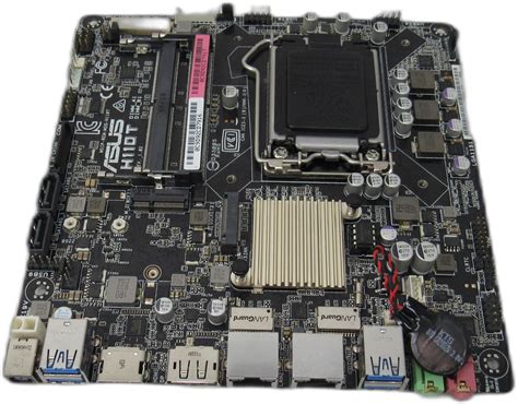 Asus H110t Lga1151 Mini Itx Motherboard With Io Shield